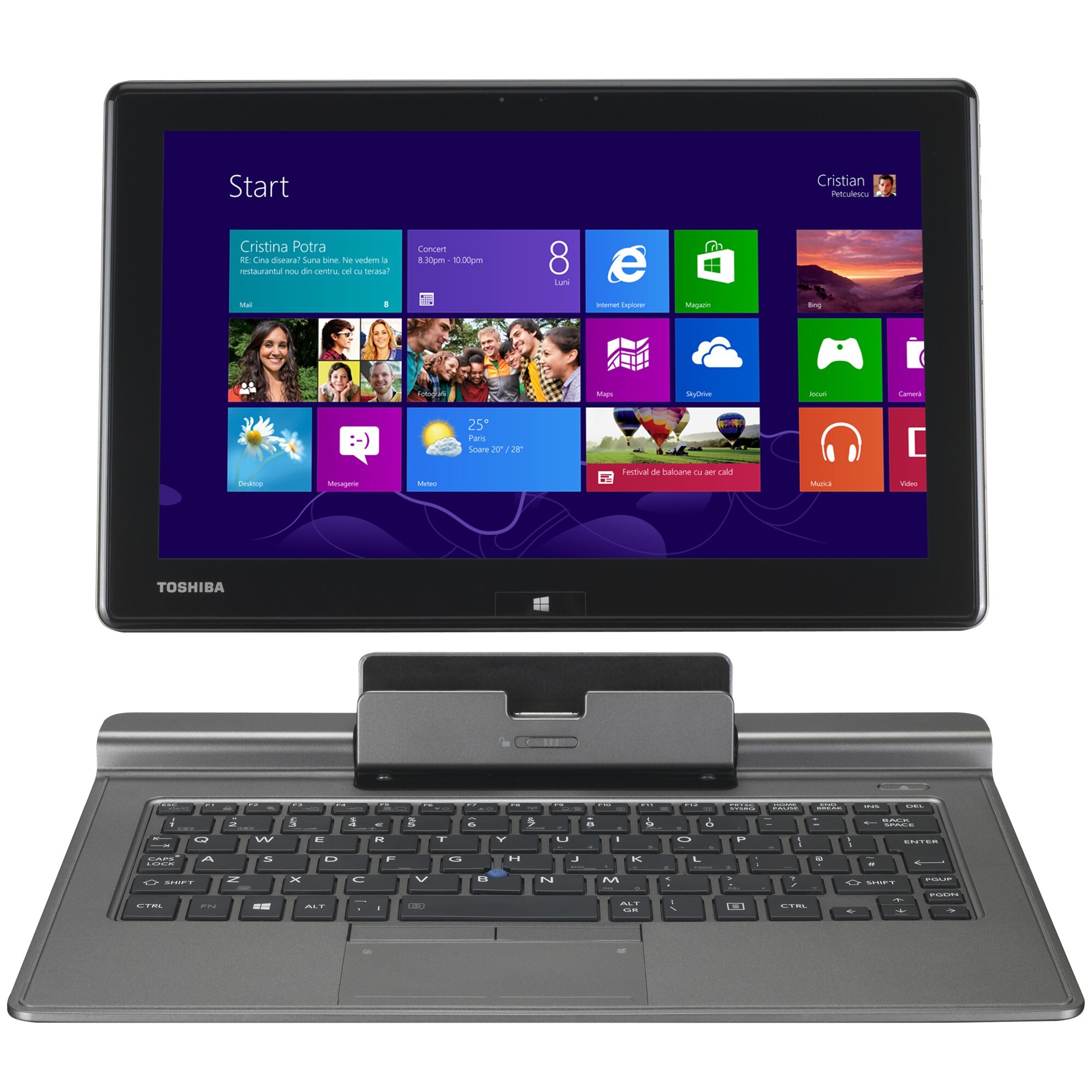 Laptop Toshiba Portege Z10t-A-111 Convertible Ultrabook Intel Core i5 ...