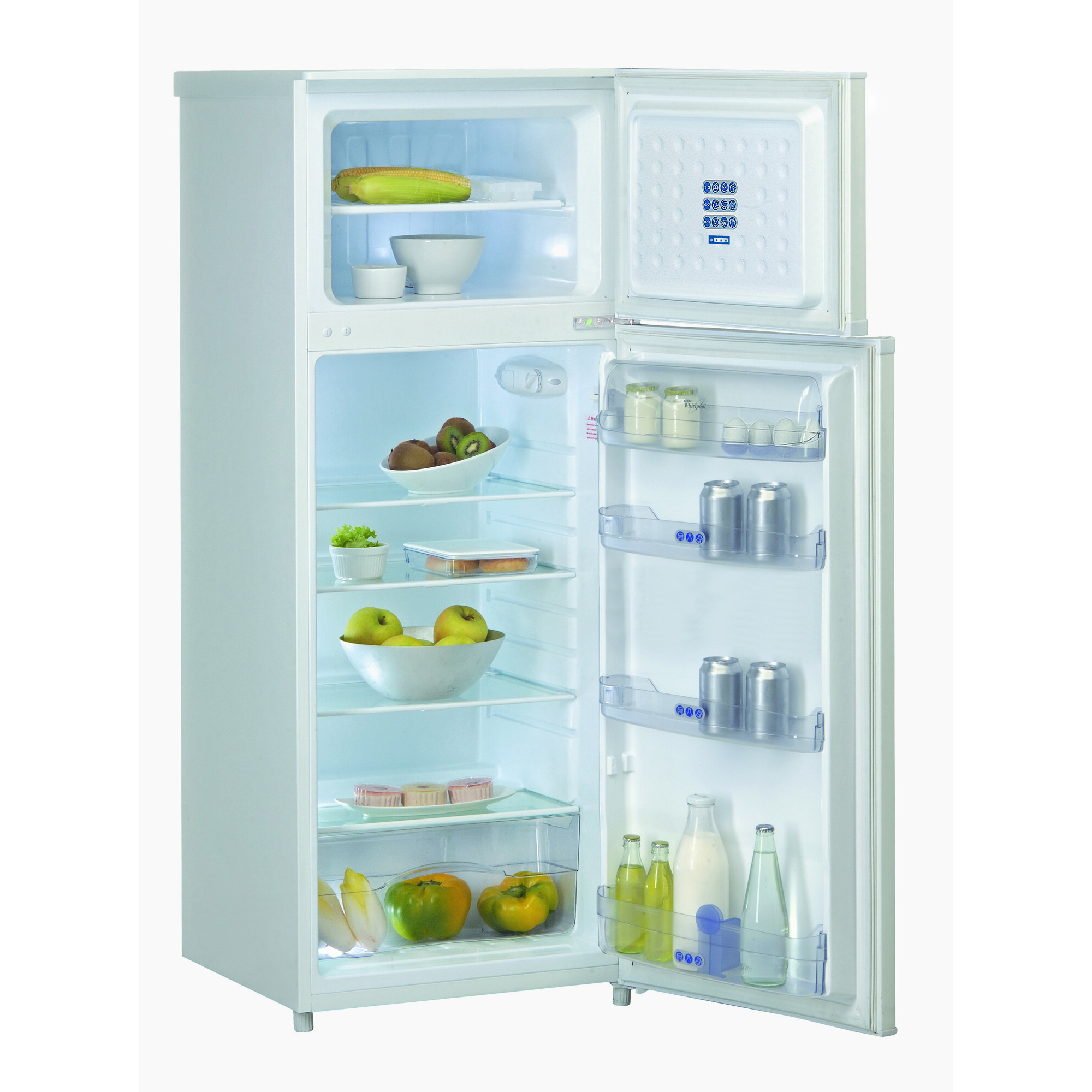 Frigider Whirlpool ARC2353WH cu 2 usi 218 l A+ 1 Compartiment ...