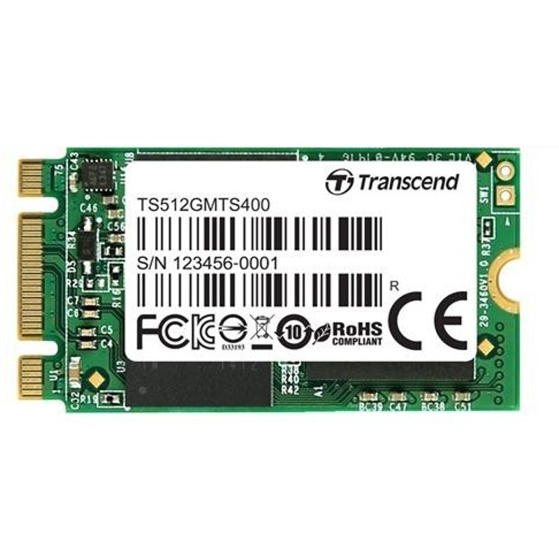 Transcend SSD M.2 2240 SATA 6GB/s, 512GB, MLC (read/write; 560/460MB/s ...
