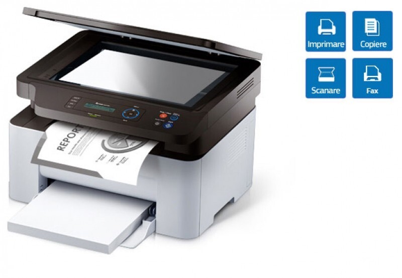 Multifunctional Laser Alb Negru Samsung Xpress M2070F A4 20ppm ADF Fax ...
